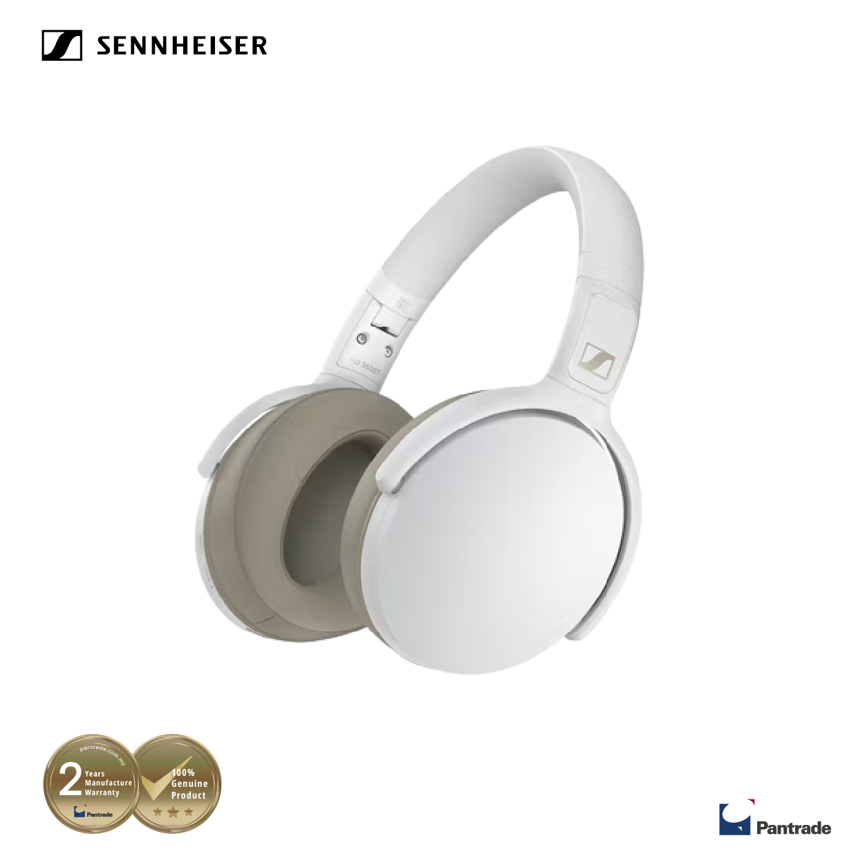 Sennheiser HD 350BT Wireless Headset White / Black